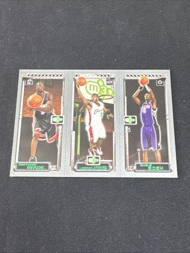 2003-04 Topps Rookie Matrix #WJB Dwyane Wade 115 LeBron James 111 RC ...