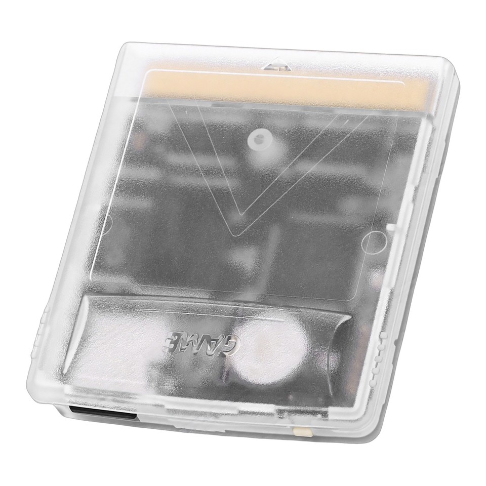 Transparent White Game Cartridge Fit For GBC Console Built In 8GB ...