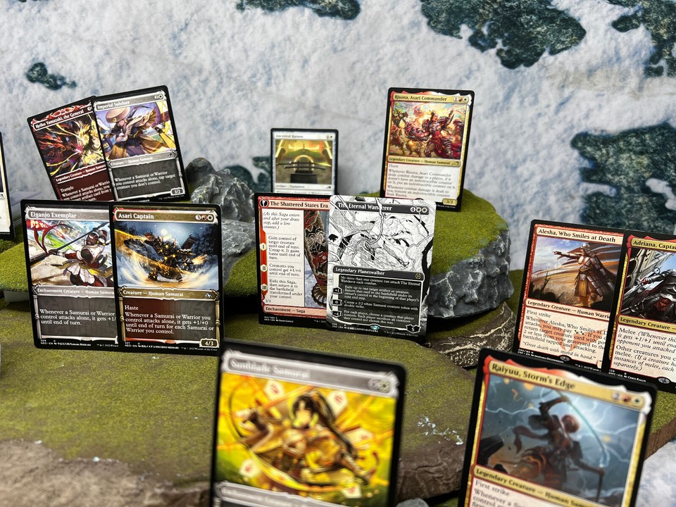 "Isshin, Two Heavens as One" Mardu Samurai - Custom Commander Deck, EDH ...