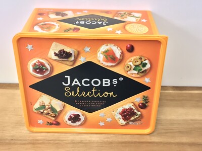 Jacobs Cream Cracker Selection Box 900g 8 Varieties , Biscuits For ...