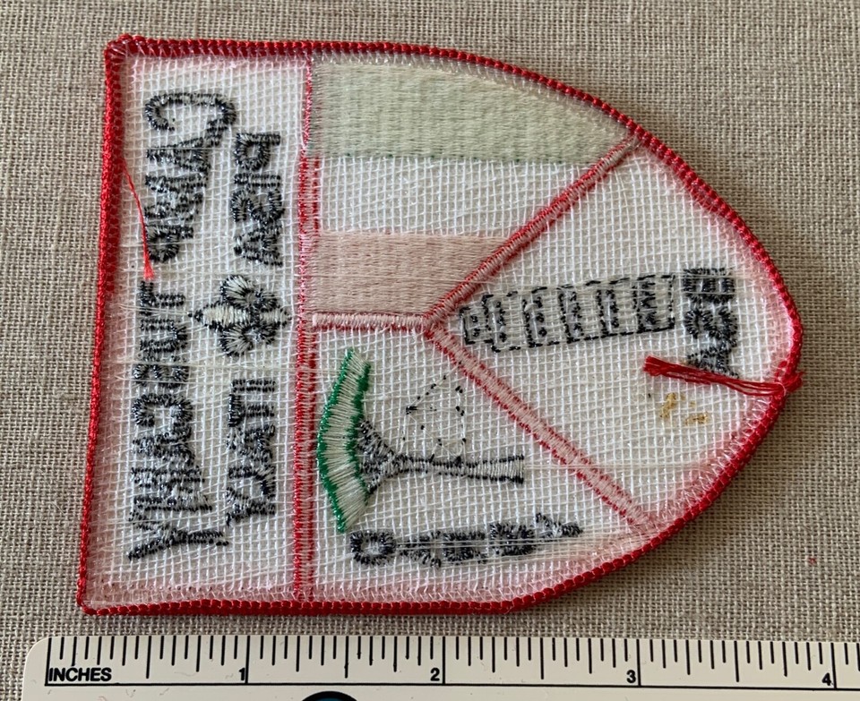 Vintage CAMP TUSCANY Boy Scout PATCH BSA Pisa Italy Darby Uniform Badge ...
