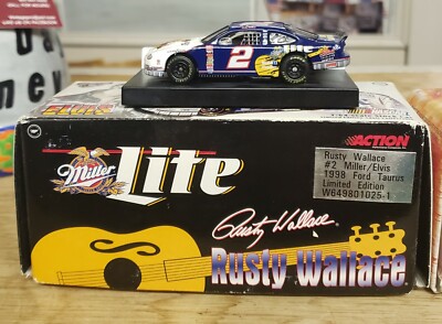 RUSTY WALLACE 1998 LIMITED EDITION 1/64 SCALE ACTION NASCAR DIECAST | eBay