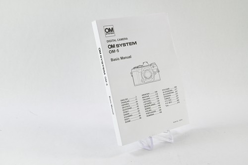 Olympus OM-5 Basic Manual Instructions Guide #G978 | eBay