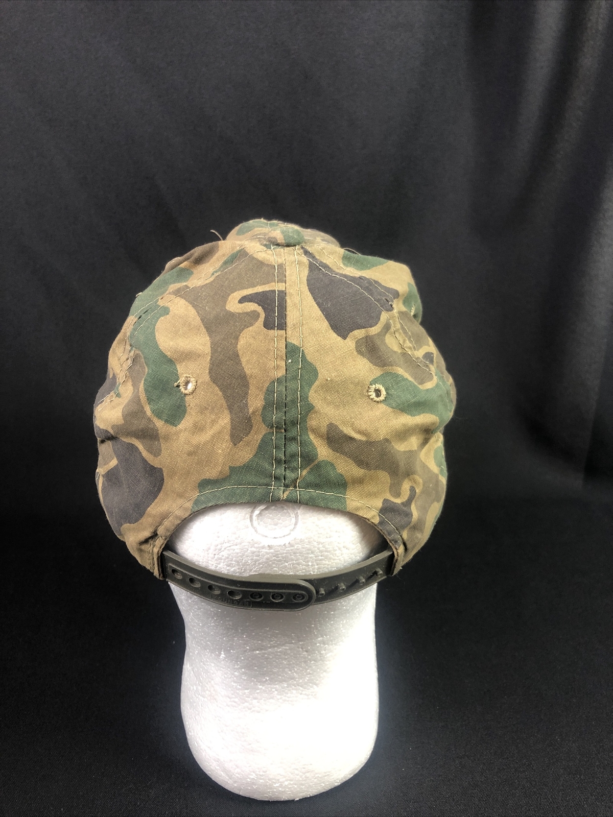 Vintage Camo Snapback Hat Buck Fever Embroidered Deer… - Gem