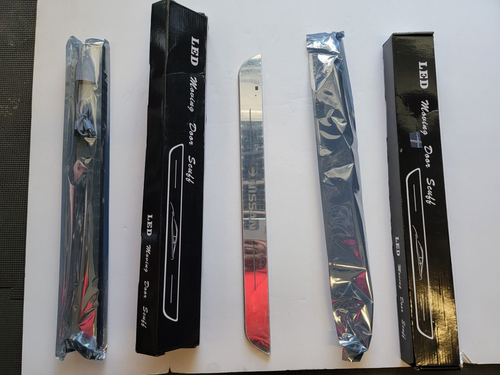 Nissan LED Moving Door Sill Scuff 21.5" (Open Box) Protected Film ...