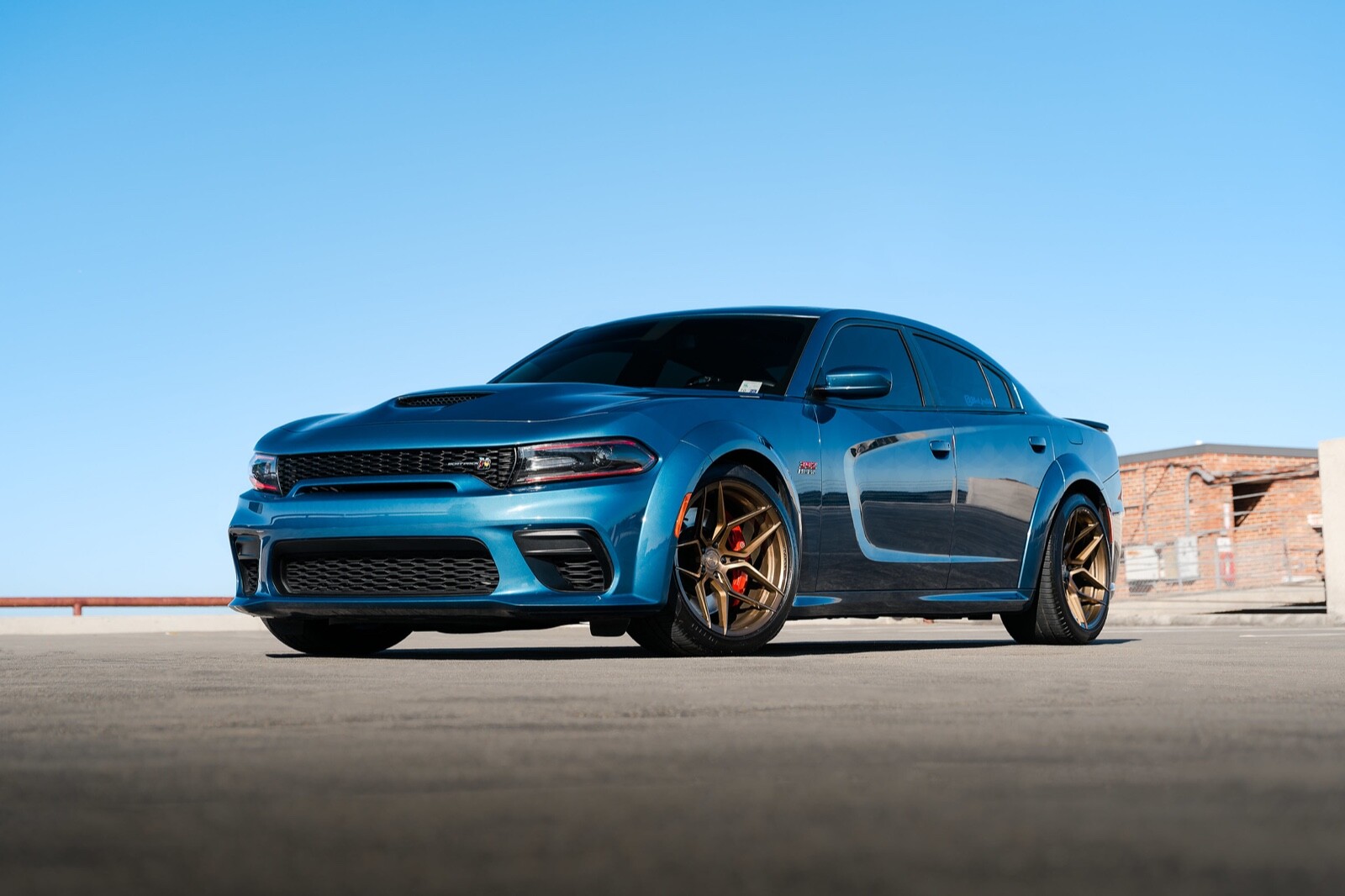 20” ROHANA RFX11 BRUSHED BRONZE WHEELS FOR DODGE CHALLENGER WIDEBODY ...