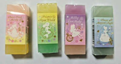 Translucent Eraser 4 piece Rare Cute Girls stationery | eBay Australia