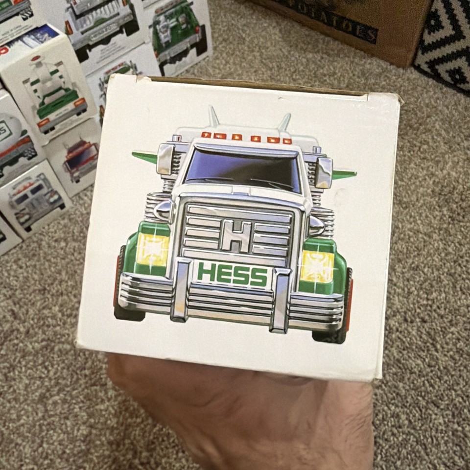 2010 HESS Toy Truck and Jet New In Box Lights Sounds Launch Ramp NEW in ...