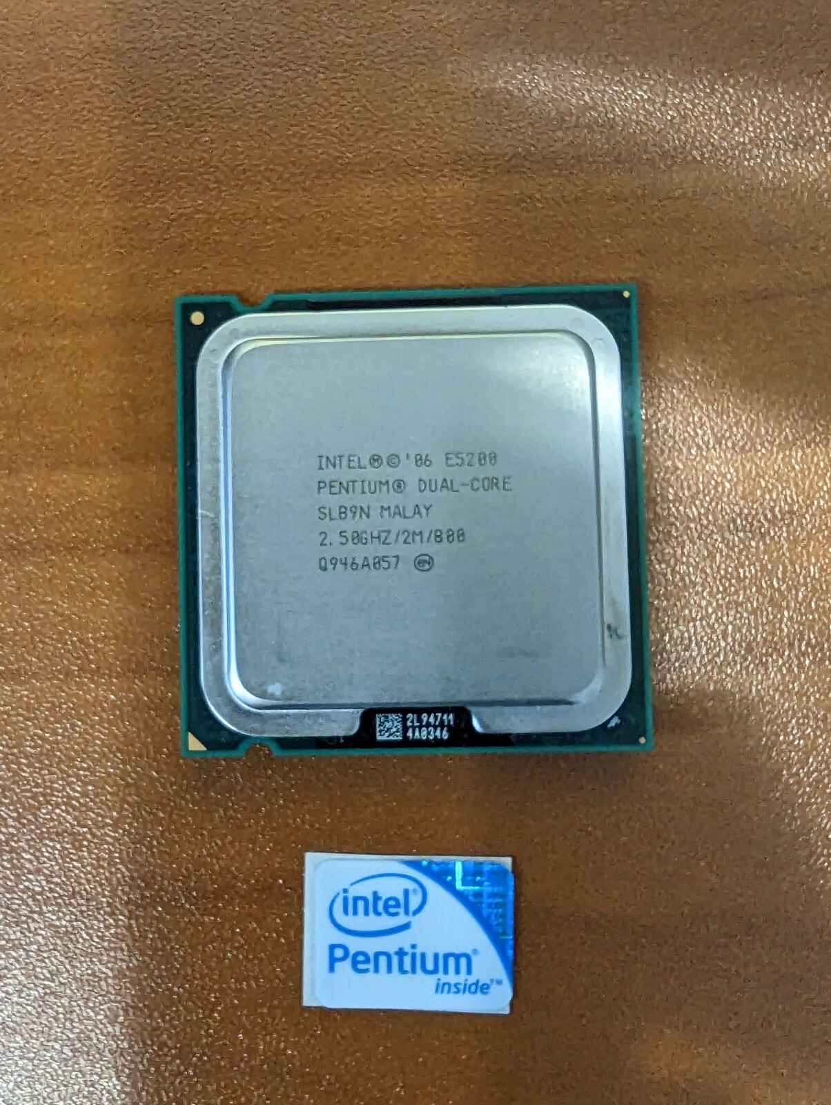 Intel Pentium E5200 2.50GHz Dual Core Processor SLB9N Socket LGA775 735858204118| eBay
