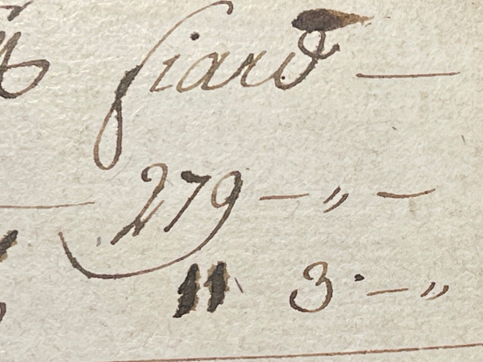 Dated 1776 Revolutionary Hand Written Historic Authentic Antique ...