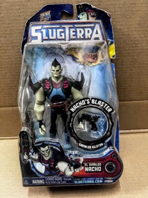 Jakk slugterra Nacho with Blaster action figure 4.5 inches high box ...