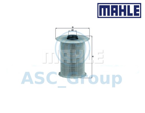Original MAHLE Motor de Repuesto Filtro Insertar Filtro Combustible KX ...