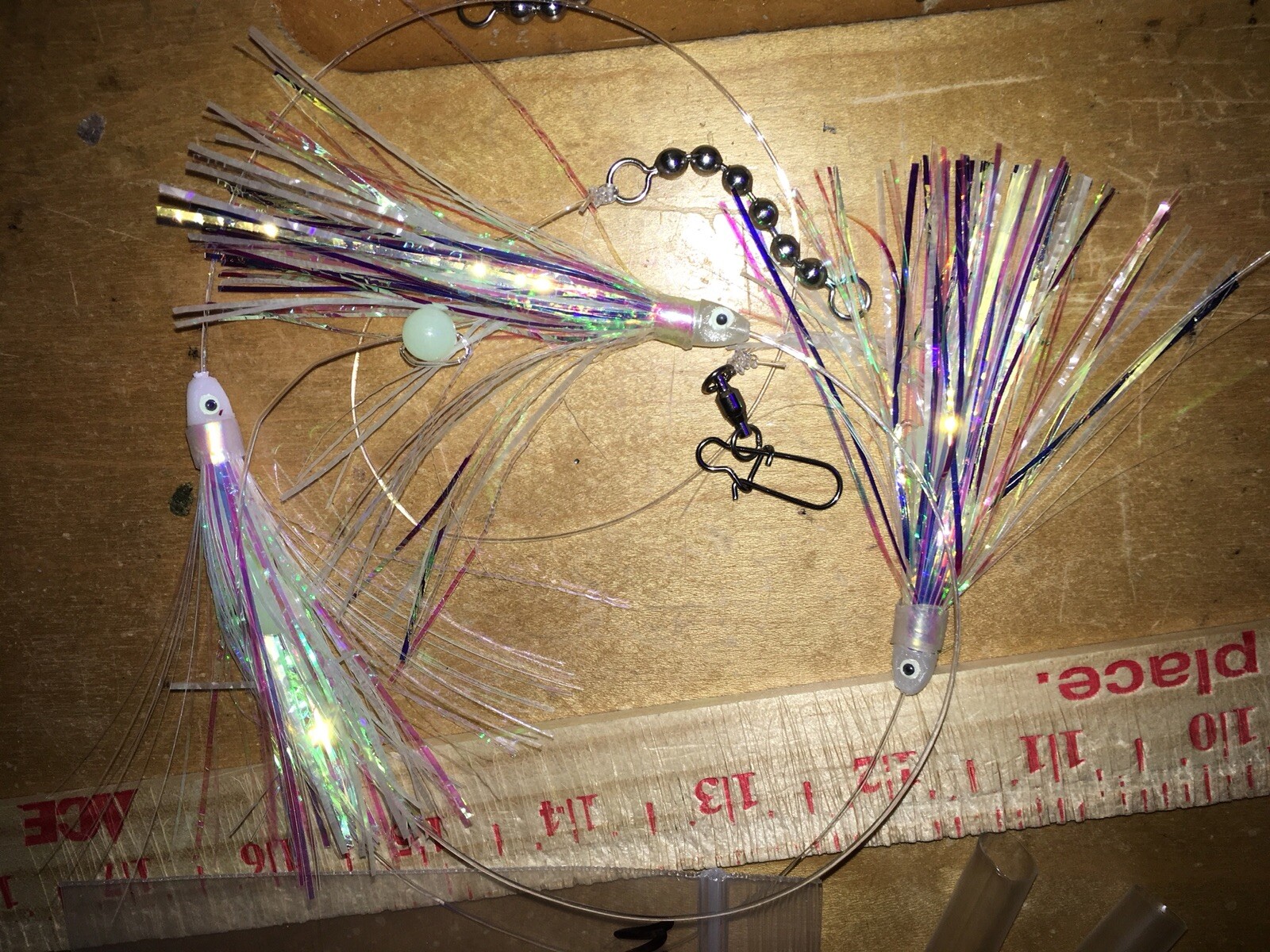 High Percentage Salmon Trolling Rigs- Bait/Meat Rig Completing Kit W ...