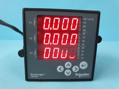 SCHNEIDER EasyLogic PM1000 Power Meter | eBay