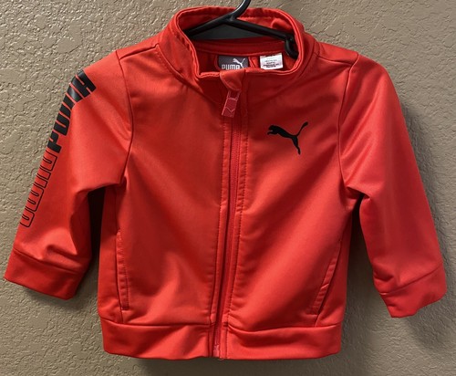 Puma Jacket 6-9 Month Baby Boys Red Black Zip Up | eBay