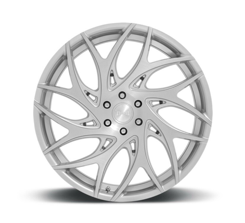 DUB S261 Goat 20X9 +35 Silver Brushed Face Wheel 5X120 5x4.75 (QTY 4 ...