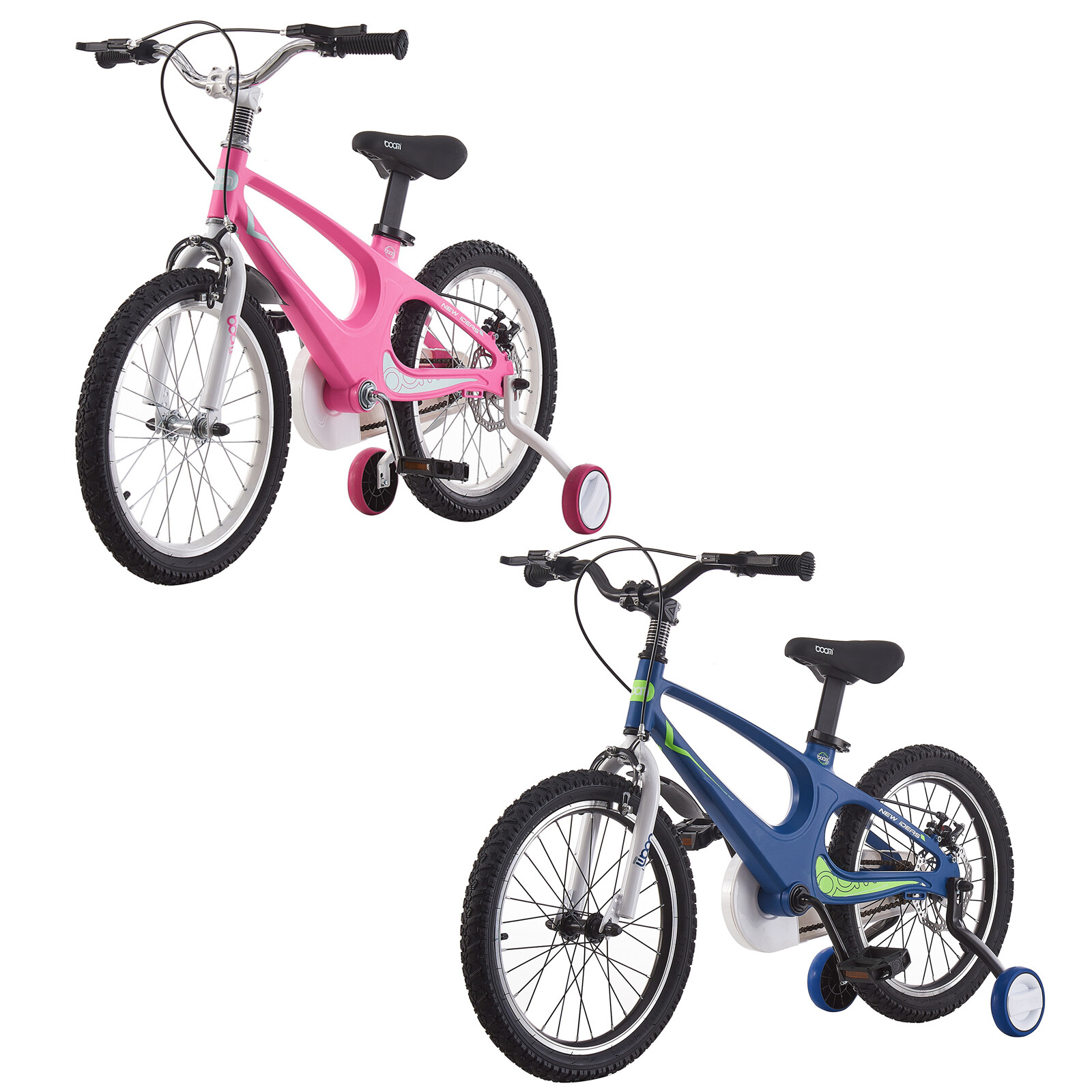14/16/18inch Kids Bike Boys Girls Bicycle w/Stabilizers Cycling ...