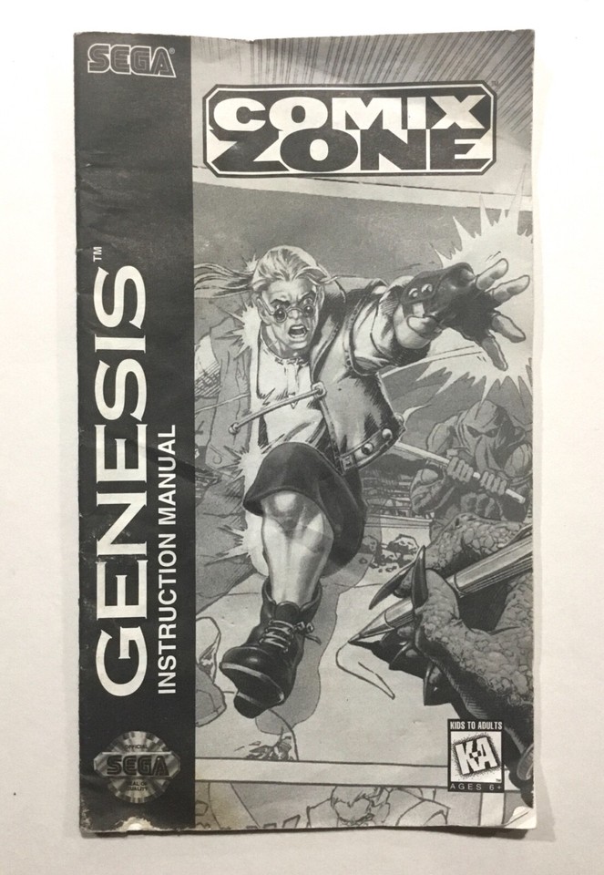 SEGA GENESIS Manual Instruction Book Authentic ORIGINAL YOU CHOOSE | eBay