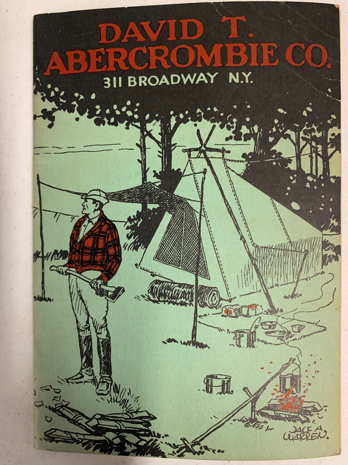 David t Abercrombie catalog 1934 artist Jack a Warren cover VERY RARE ...