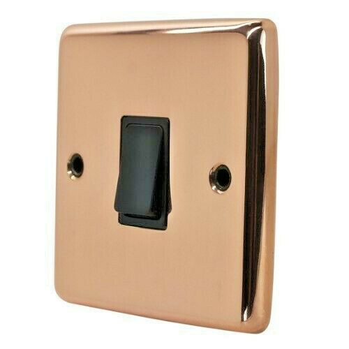 Bright Shiny Polished Copper Plug Sockets Light Switches Dimmers ...