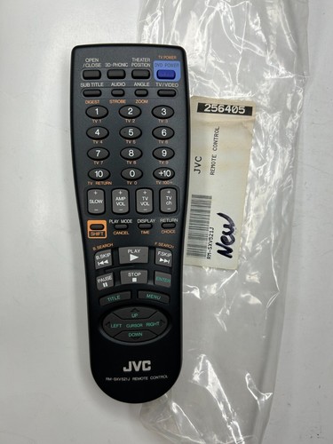 JVC RM-SXV521J Remote Control, Black - OEM NOS for DVD Players XV421BK ...