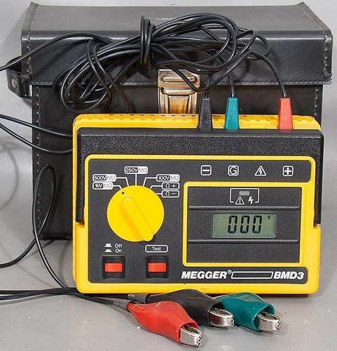 AVO Biddle-MEGGER BMD3 Portable Insulation Continuity Tester, Catalog ...