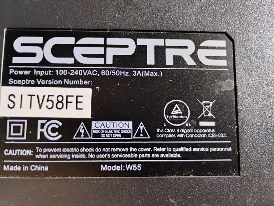 Sceptre LVDS Ribbon Cable for W55, (cable from main to LCD Panel) | eBay