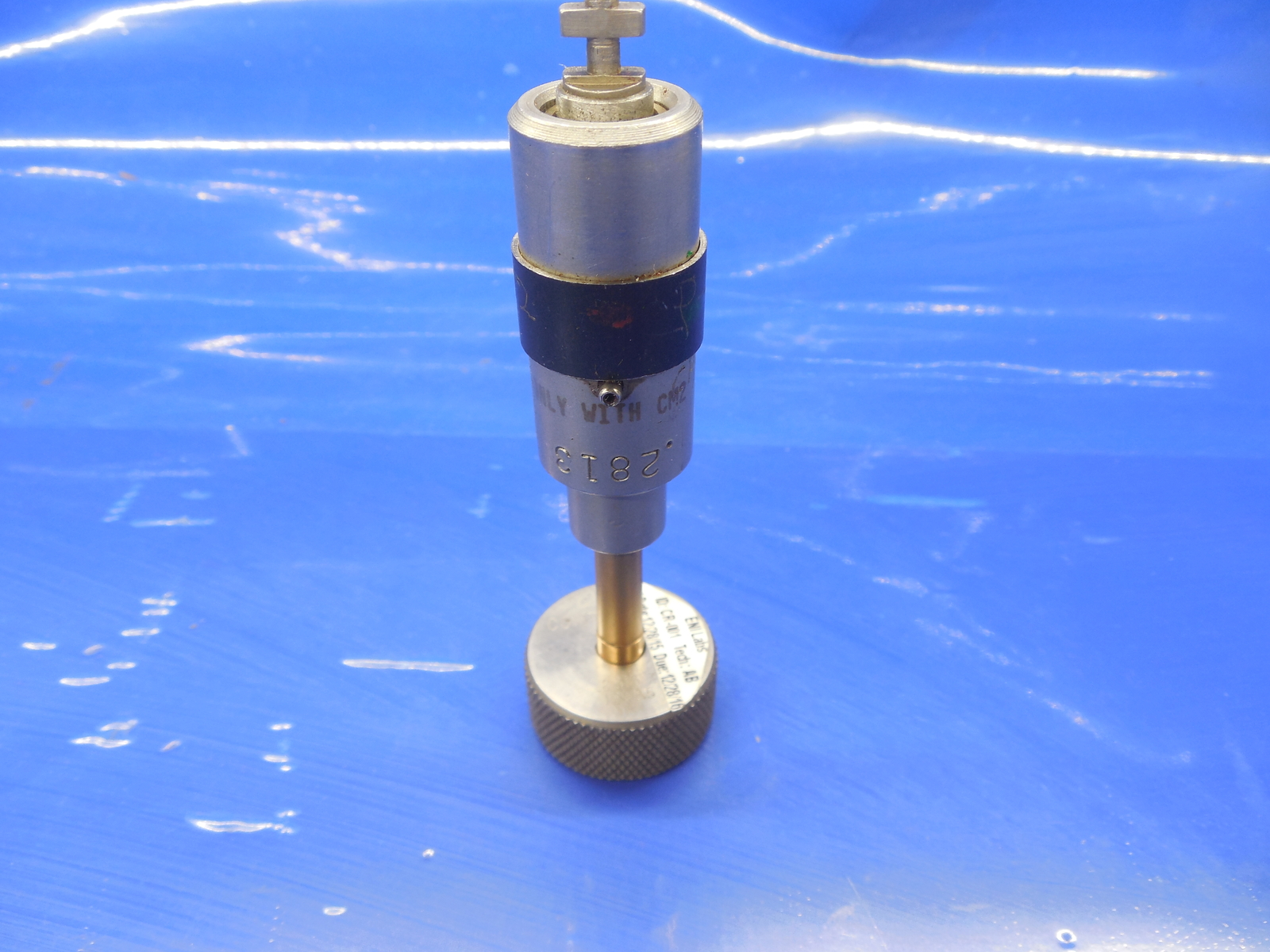 .2813 CLASS Z COMTORGAGE MASTER PLAIN BORE RING GAGE & 9/32 EXPANSION ...