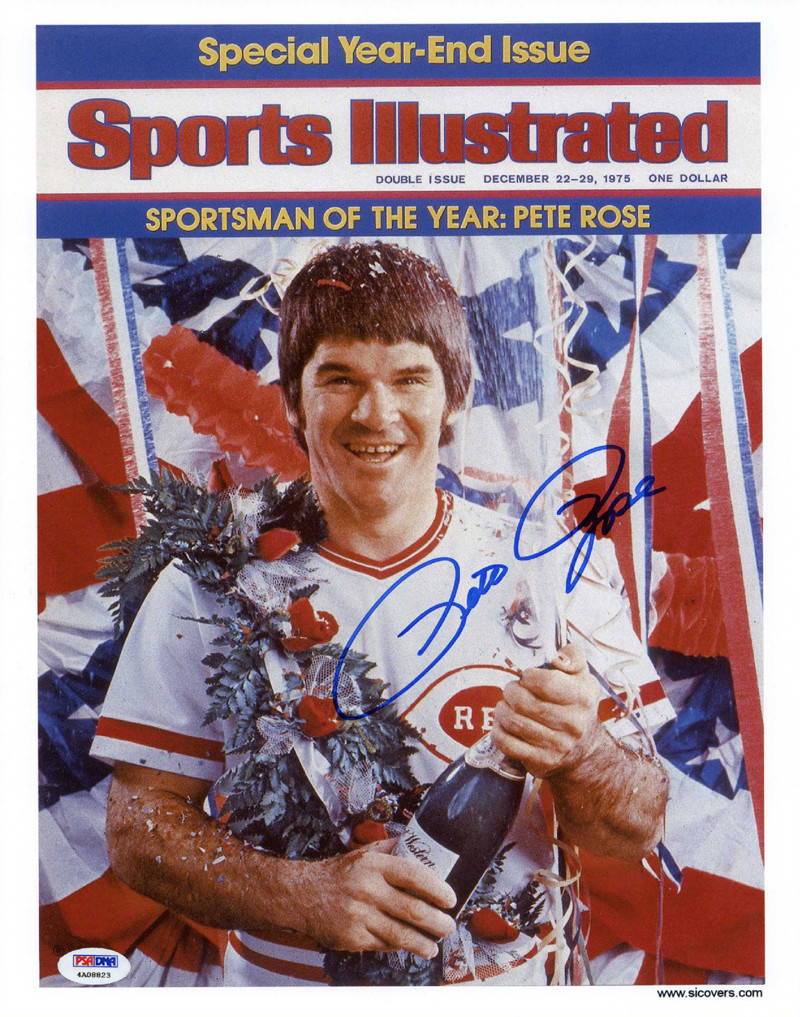 Pete Rose | Autographed Baseball Memorabilia & MLB Merchandise