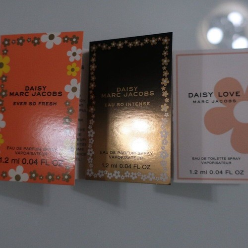3 Sample Vials Marc Jacobs Daisy Perfume, NWOT | eBay