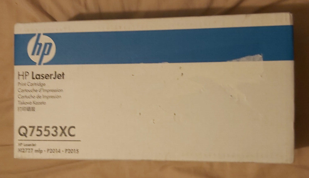 Q7553XC HP LJ P2015 Contract Toner Cartridge Black for sale online | eBay