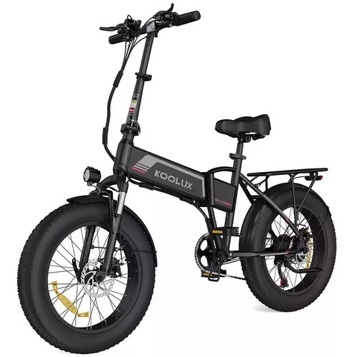 KOOLUX BK10S 20*4.0" Electric Bike 48V 13AH Folding Commuter City E ...