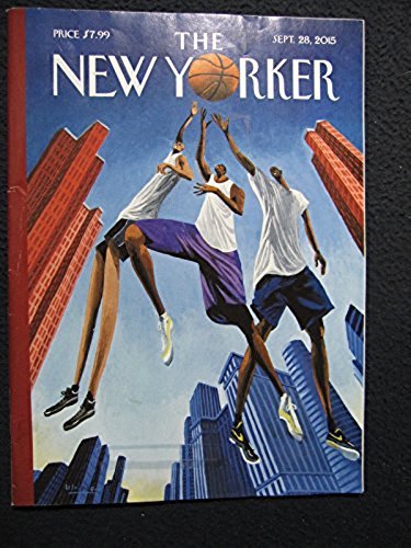 The New Yorker Magazine Sept 28 2015 "Streetball" Cover | eBay