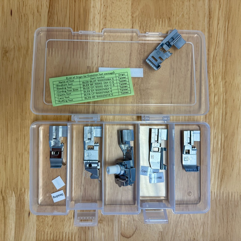 Baby Lock Evolution Serger Machine - Model BLE8W-2 w/ EXTRAS | eBay