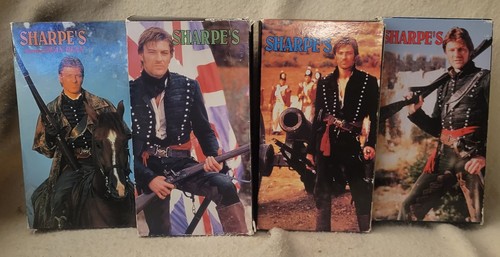 Sean Bean Sharpe’s Rifle 4 Box Sets VHS 1995 | eBay
