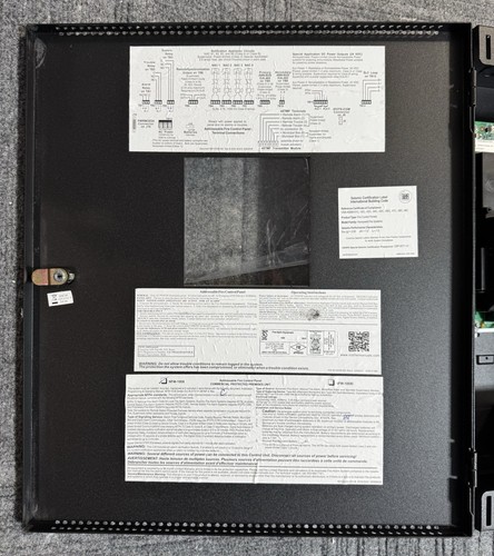 NOTIFIER NFW-100X Fire Alarm Control Panel. USED. TESTED. Works. See ...