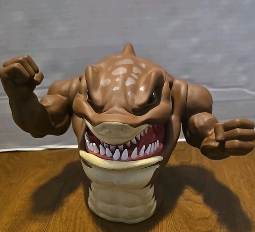 Street Sharks Slammu 8" Hand Puppet 1994 Streetwise Designs Action ...