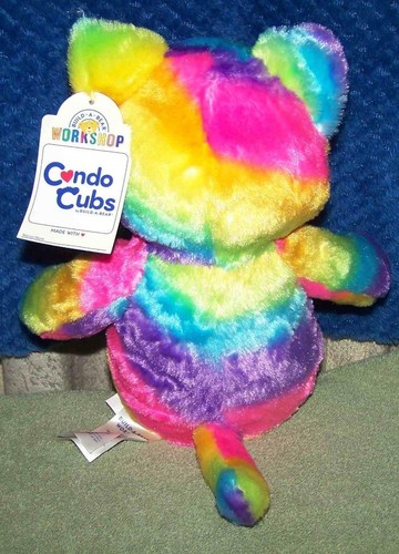 Build a Bear Workshop Condo Cubs RAINBOW KITTY Plush 16" NWT | eBay