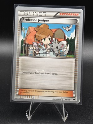 Pokemon TCG Card 2013 Dark Explorers - Professor Juniper 98/108 WC 2013 ...