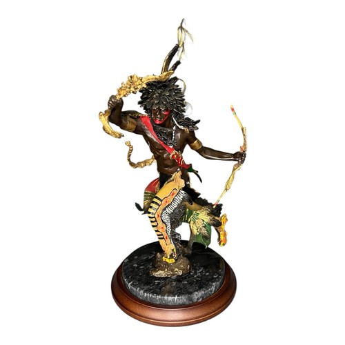 The Franklin Mint “Spirit Of The Raven” by RF Murphy Bronze Statue 10.5 ...