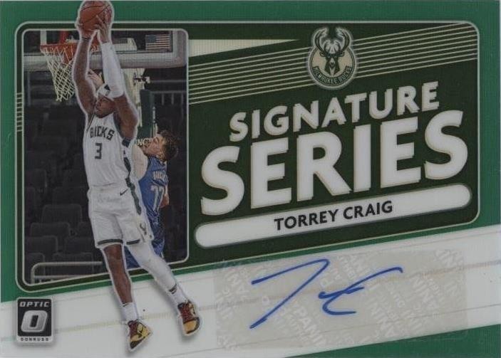 2020-21 Panini Donruss Optic - Signature Series Torrey Craig #SS-TCR ...