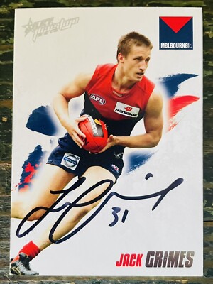 Jack Grimes Signed 2010 AFL Select Melbourne Demons | eBay Australia