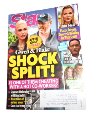 Star Magazine June 13 2022 Gwen And Blake Split Khloe Tells All Gisele ...