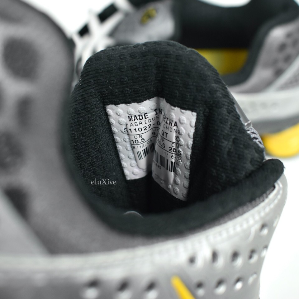 NWT Nike Shox TL3 OG Graphite Yellow Black Mens 10.5 US DS 2005 ...