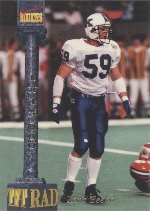 1994 Signature Rookies Tetrad Zane Beehn #XV for sale | eBay