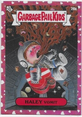 HALEY VOMIT 2025 Topps Garbage Pail Kids Valentine's Day PINK HEART ...
