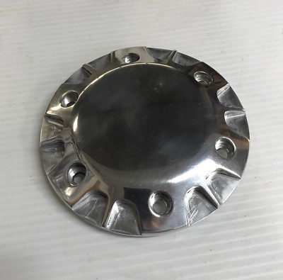 POLISHED MOTOR PULLEY CAP END COVER FOR ULTIMA 2" BELT DRIVES # 58-867 ...