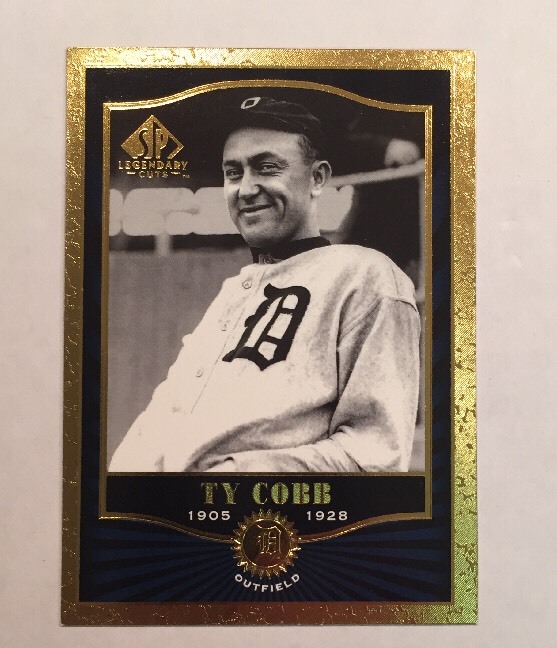 Ty Cobb Card Remembering Ty Cobb's Only Walk Off HR – Mark Simon