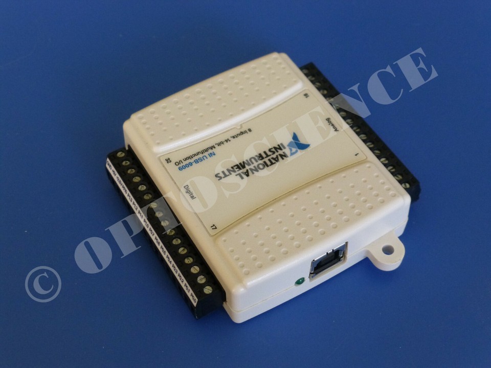 National Instruments USB-6009 Data Acquisition Card, NI DAQ ...