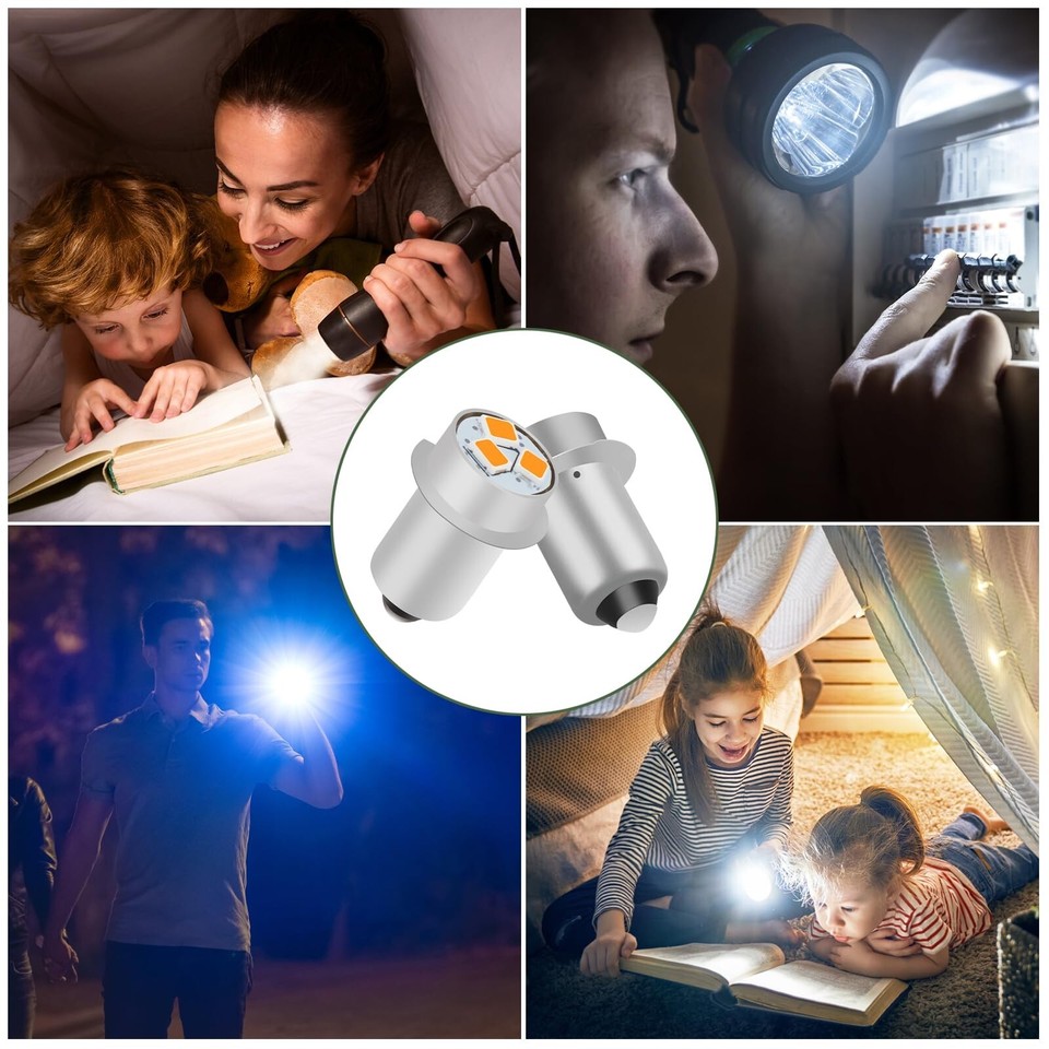 Flashlight Bulb,18V 19.2V Flashlight Bulbs Replacement for Ryobi ...